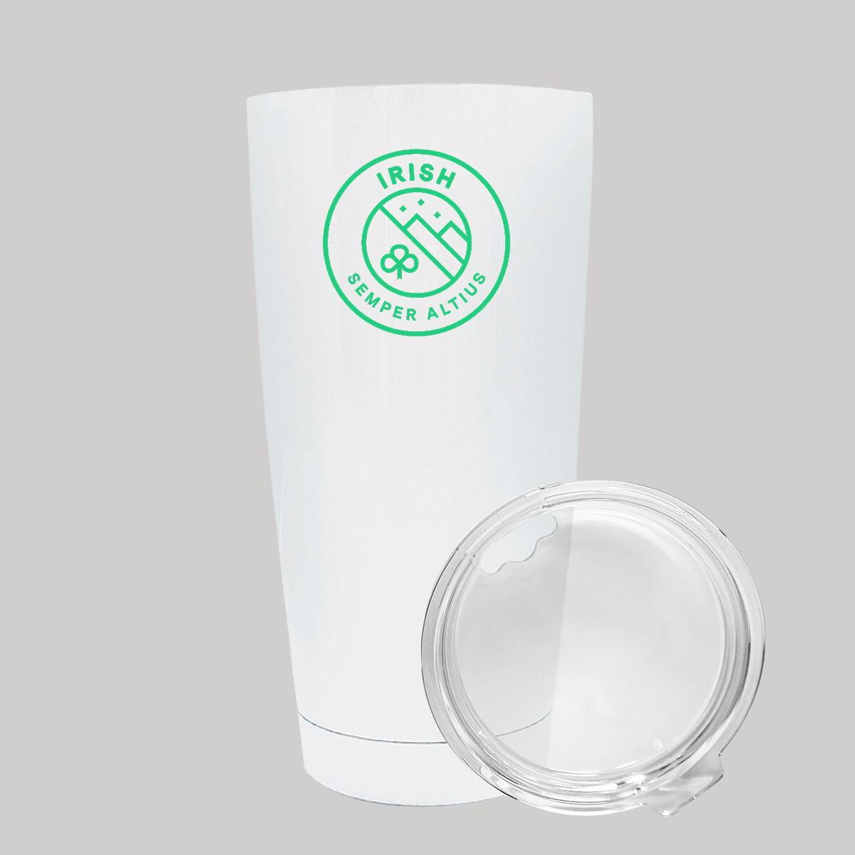Termo Vaso Térmico 20 Oz Blanco Personalizable Logo – Mimerx